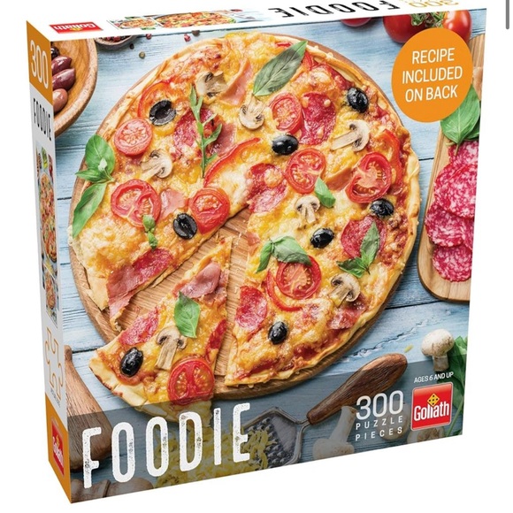 Goliath | Games | Goliath Foodie Pizza Or Watermelon Puzzle | Poshmark